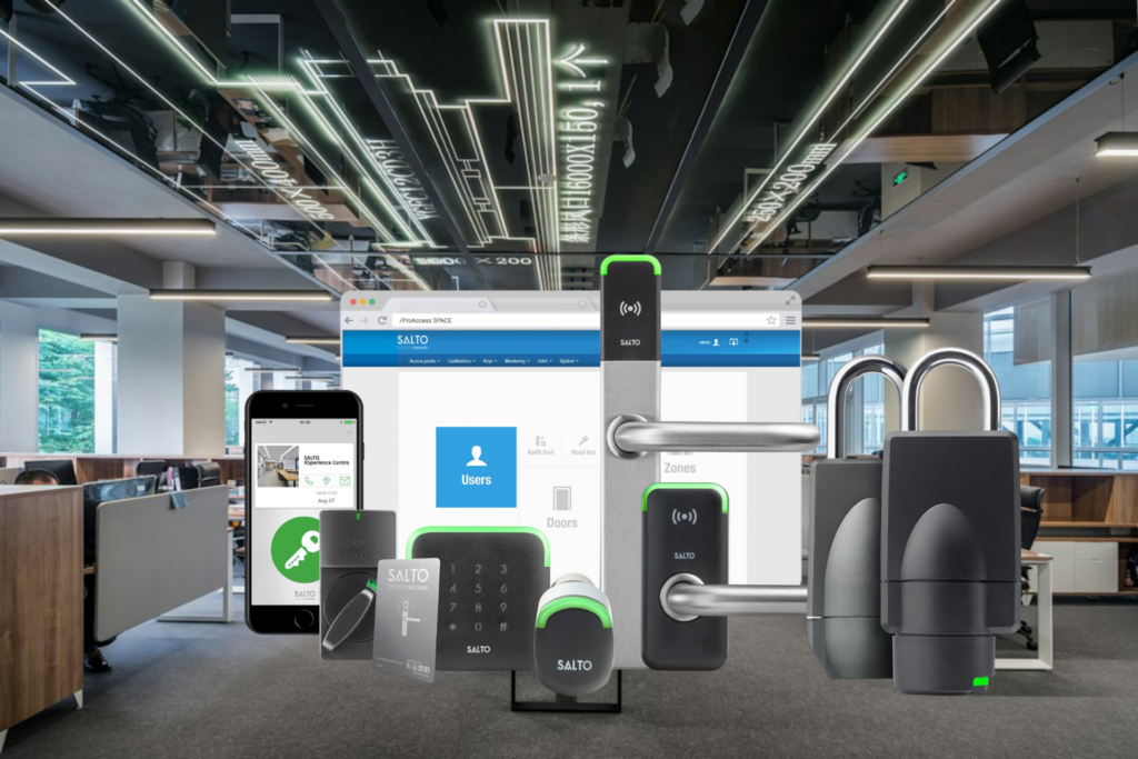 Salto KS Cloud-Zutrittskontrolle für optimale Sicherheit